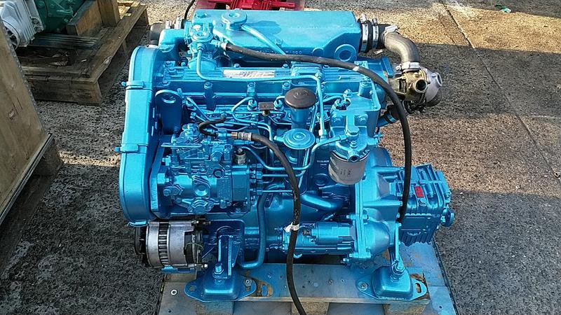 Used Perkins Prima M50 50HP Marine Diesel Engine