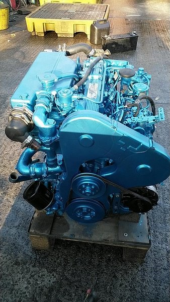 Used Perkins Prima M50 50HP Marine Diesel Engine