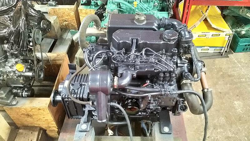 Used Sole Mini 33 31HP Marine Diesel Engine