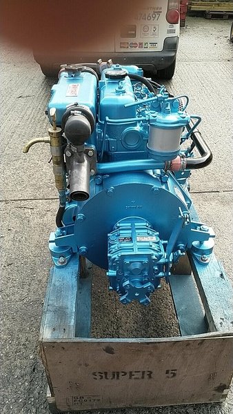 Used Thornycroft T80 35HP Marine Diesel Engine