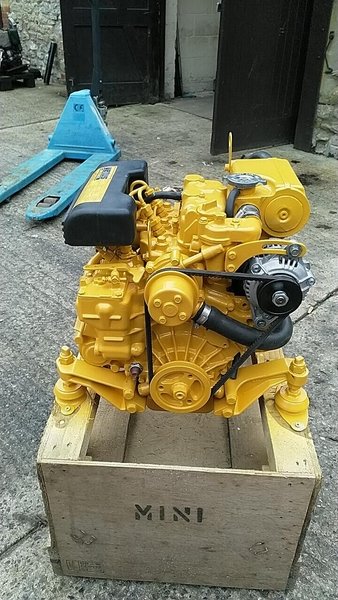 Used Vetus M2.04 11HP Marine Diesel Engine