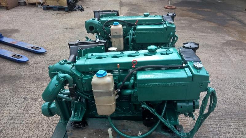 Used Volvo Penta TMD40A 136HP Marine Engine